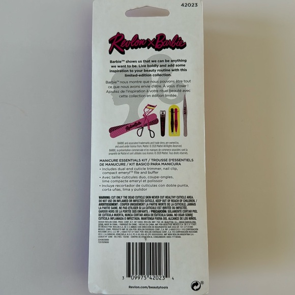 Barbie | Makeup | Revlon X Barbie Manicure Set Nail Clipper File Set ...
